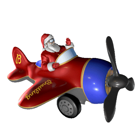 Santa Claus Sticker by Breitling UK for iOS & Android | GIPHY