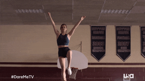 Cheer Squad GIF by DareMeTV - Find & Share on GIPHY