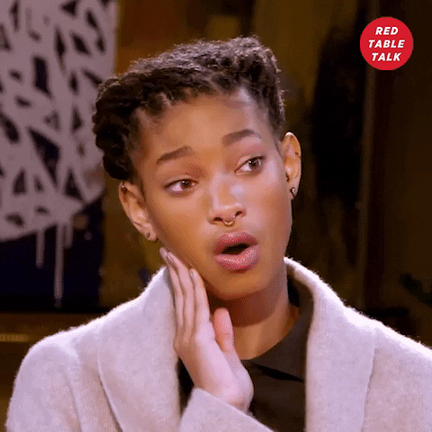 Willow Smith GIF by Red Table Talk - Find & Share on GIPHY