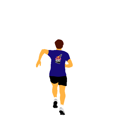 Running Man Jump Sticker by Red Bull for iOS & Android | GIPHY