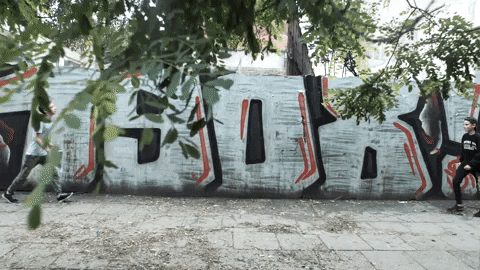Graffiti Crew GIF by LKS Lodz - Find & Share on GIPHY
