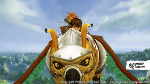 Animation Flying GIF by SWR Kindernetz - Find & Share on GIPHY