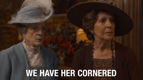 Maggie Smith Violet Crawley GIF by Downton Abbey - Find & Share on GIPHY