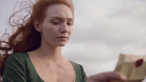 Eleanor Tomlinson Reading GIF by Poldark - Find & Share on GIPHY