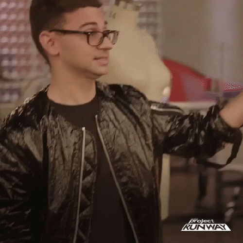 Project Runway GIF by Bravo TV - Find & Share on GIPHY