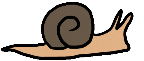 Snail Sticker by Ruppert Tellac for iOS & Android | GIPHY