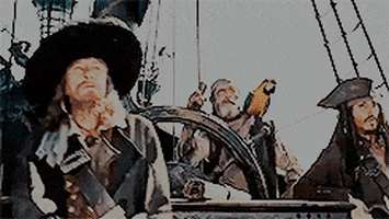 Pirates Of The Caribbean I Love Barbossa Forever GIF - Find & Share on ...