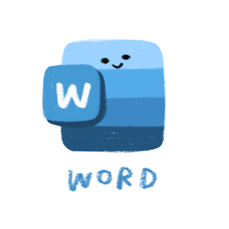 Word W Sticker for iOS & Android | GIPHY