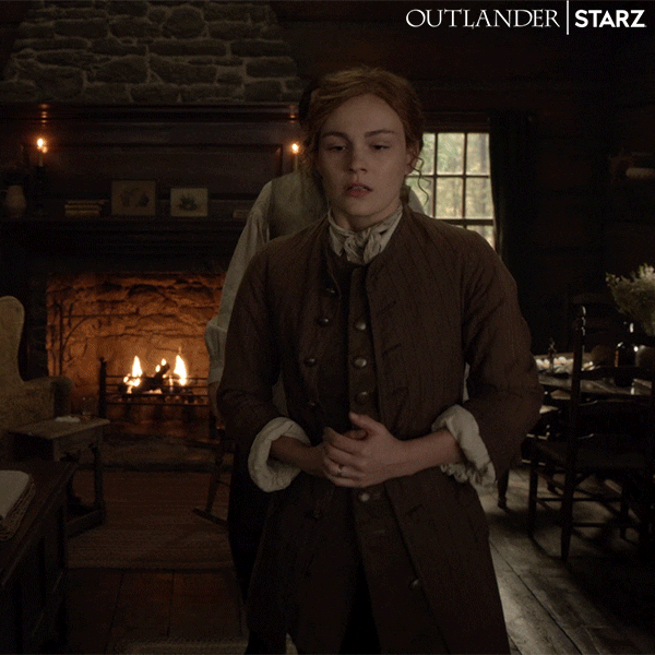 Season 5 Reaction GIF by Outlander - Find & Share on GIPHY