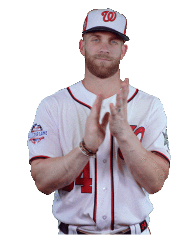 Sarcastic Washington Nationals Sticker by MLB for iOS & Android | GIPHY