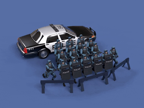 Bad Cop Police GIF by michaelmarczewski - Find & Share on GIPHY