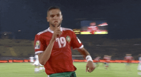Morocco Shut Up GIF by CAF - Find & Share on GIPHY