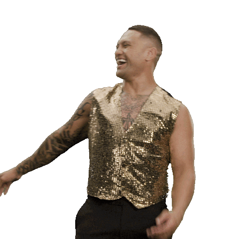 Crack Up Dancing Sticker by Three New Zealand for iOS & Android | GIPHY