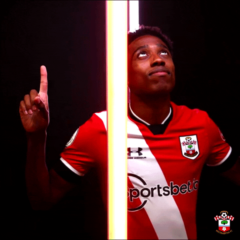 Pointing Upwards Kyle Walker Peters GIF by Southampton FC - Find ...