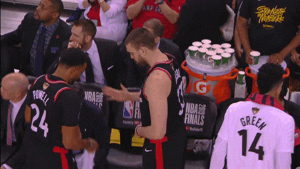 High Five Nba Finals GIF by NBA - Find & Share on GIPHY