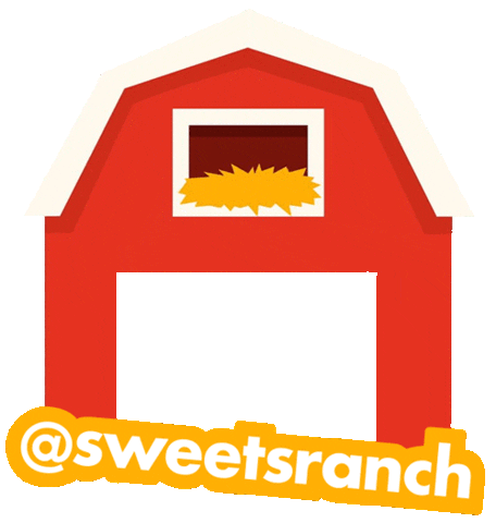 Red Barn House Sticker for iOS & Android | GIPHY