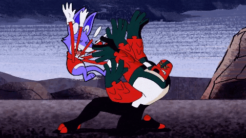 Cartoon Network Fight GIF by CNLA - Find & Share on GIPHY