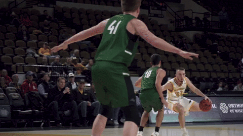 Basketball Wisconsin GIF by Milwaukee Panthers - Find & Share on GIPHY