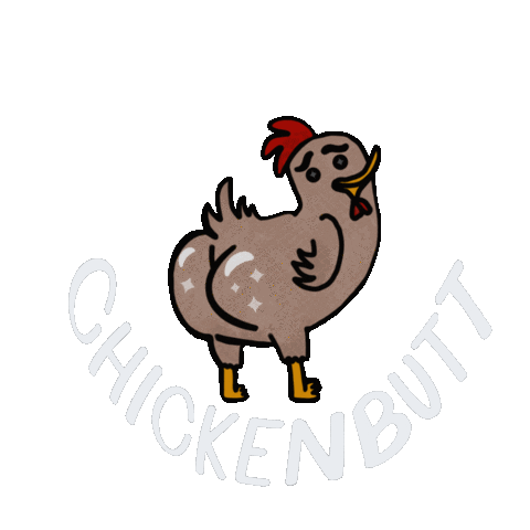 Chicken What Sticker for iOS & Android | GIPHY