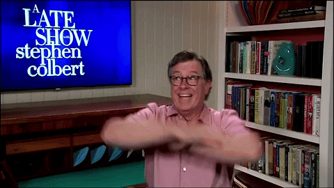 Stephen Colbert Dance GIF by The Late Show With Stephen Colbert - Find ...
