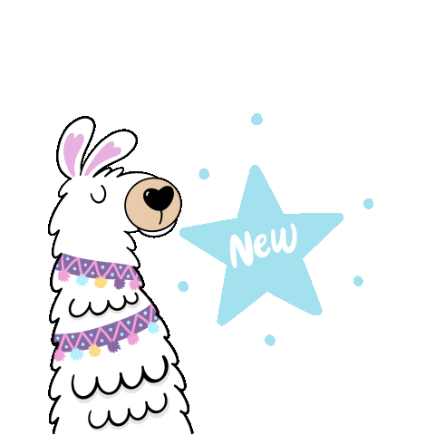Llama Eveillustra Sticker for iOS & Android | GIPHY