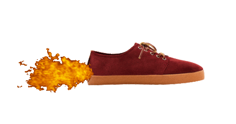 Fire Shoes Sticker by pompeii_zapatillas for iOS & Android | GIPHY