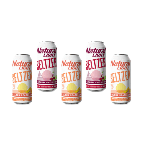 Natural Light Beer Sticker for iOS & Android | GIPHY