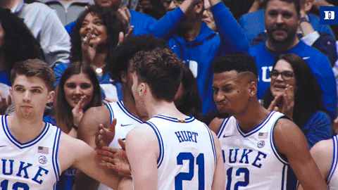 Ncaa Sports College GIF by Duke Men's Basketball - Find & Share on GIPHY