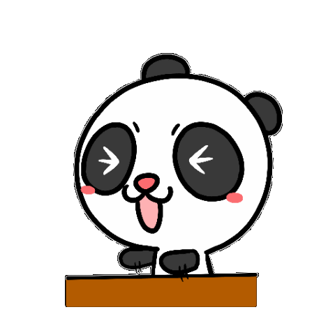 Happy Panda Sticker for iOS & Android | GIPHY