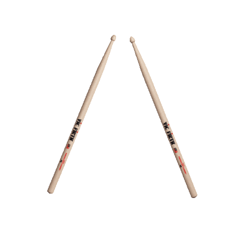 Drumming Drum Sticks Sticker by Vic Firth for iOS & Android | GIPHY