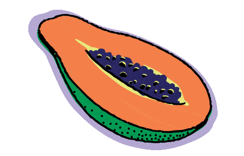 Spring Fruit Sticker by BAGGU for iOS & Android | GIPHY