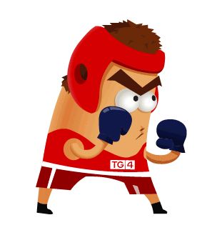 Fight Boxing Sticker by SportTG4 for iOS & Android | GIPHY