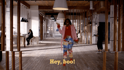 Hey Boo GIFs - Find & Share on GIPHY