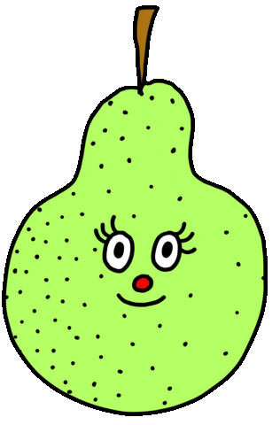 Fruit Pear Sticker by pey chi for iOS & Android | GIPHY
