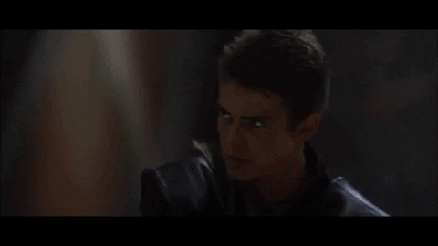 One thing I noticed while rewatching ROTS is that you can see Anakin's ...