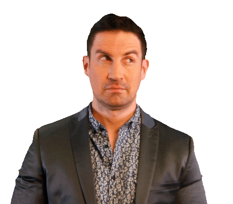 Duda Buscar Sticker by Multimedios Tv for iOS & Android | GIPHY