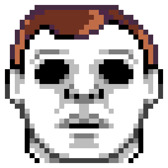 Michael Myers Horror Sticker by Pixelnacho for iOS & Android | GIPHY