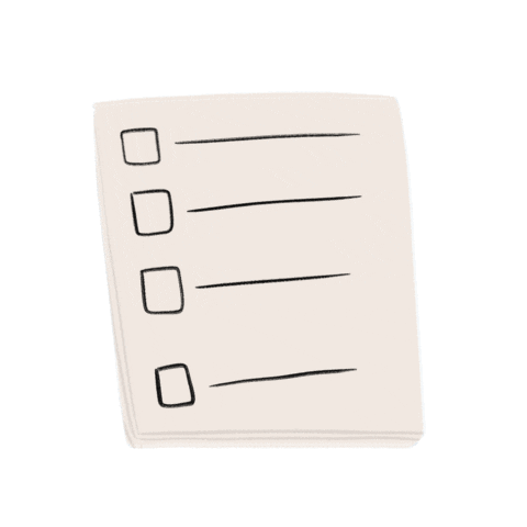 List Checklist Sticker by Planoly for iOS & Android | GIPHY