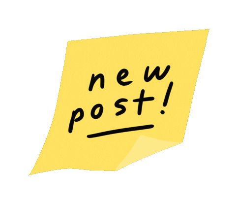 Post It Sticker by Nina Cosford for iOS & Android | GIPHY