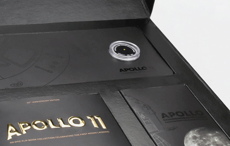 Apollo 11 - An Epic Moon Landing Flip Book Edition | Indiegogo