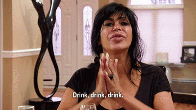 Big Ang Drinking Gif By RealitytvGIF - Find & Share on GIPHY