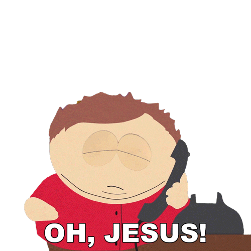 Eric Cartman Eye Roll Sticker by South Park for iOS & Android | GIPHY
