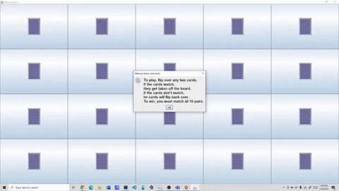GitHub - suada-a/memory-card-game: A memory matching card game created using Java