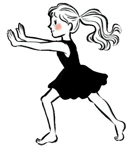 Girl Pushing Sticker for iOS & Android | GIPHY