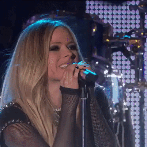 Avril Lavigne GIF by Radio Disney - Find & Share on GIPHY
