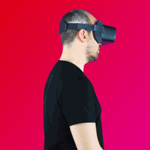 Virtual Reality Reaction GIF by inwendo - Find & Share on GIPHY
