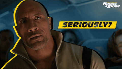 The Rock Reaction GIF by Hobbs & Shaw Smack Talk - Find & Share on GIPHY