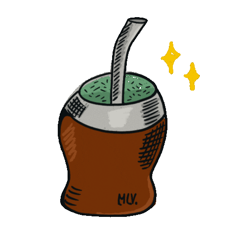 Argentina Mate Sticker by MLVVIRTUAL for iOS & Android | GIPHY