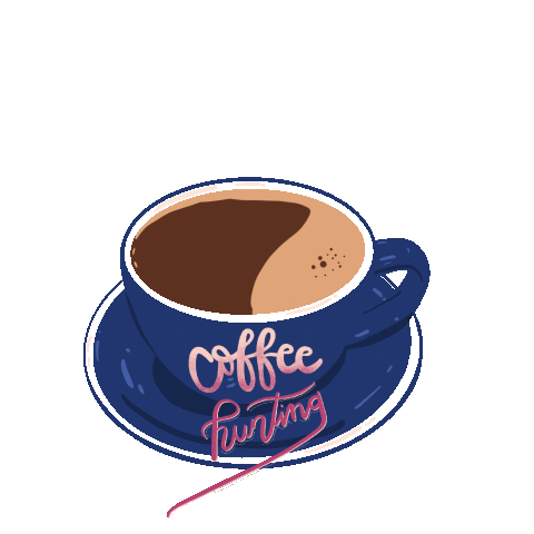 Coffee Cake Sticker by Andrea Tredinick for iOS & Android | GIPHY