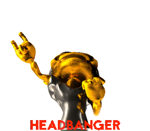 Edm Headbang Sticker by Zomboy for iOS & Android | GIPHY